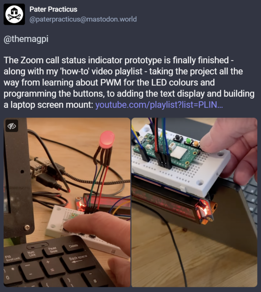 It's #MagPiMonday, show us your makes - Raspberry Pi