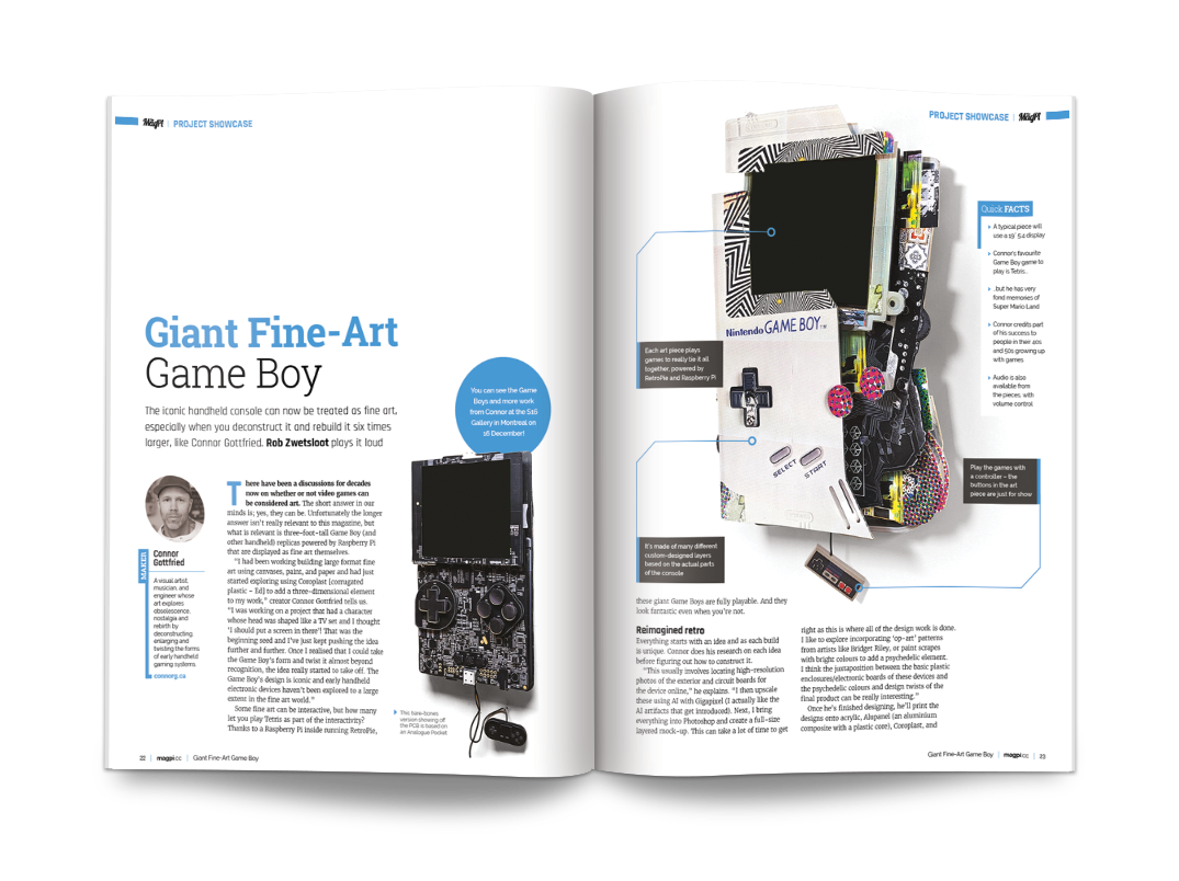 Set forth with Raspberry Pi in The MagPi magazine issue #137 ...