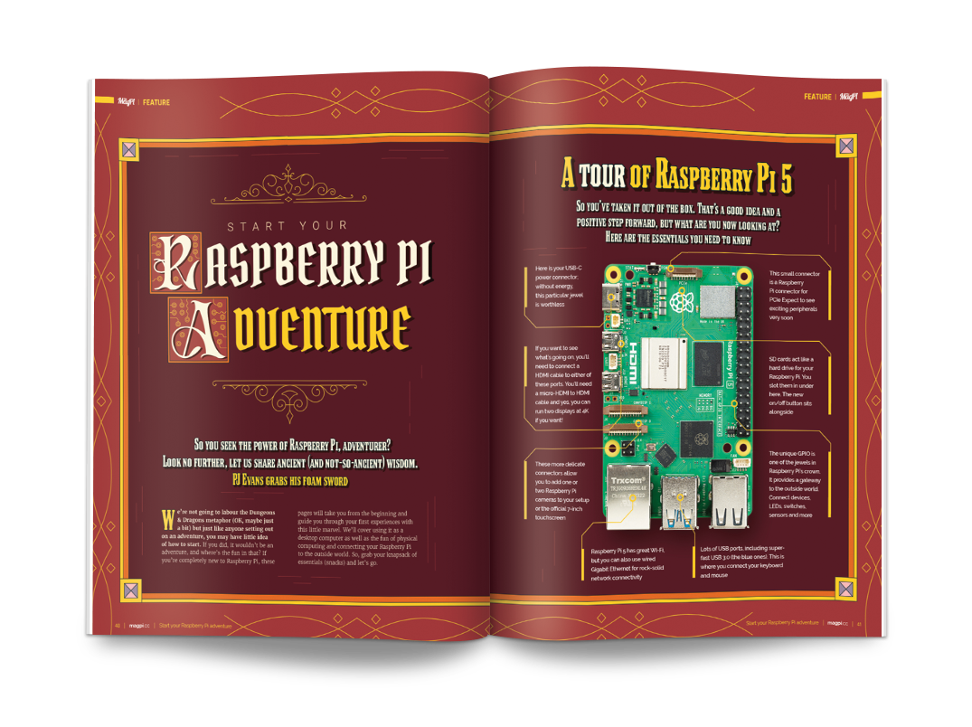 Set forth with Raspberry Pi in The MagPi magazine issue #137 — Raspberry Pi Official Magazine