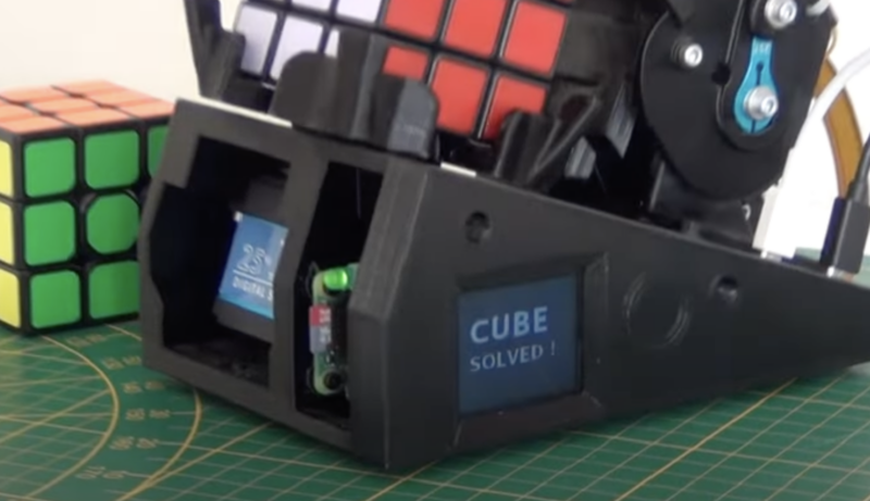CUBOTino, the Rubik's Cube solving robot - Raspberry Pi