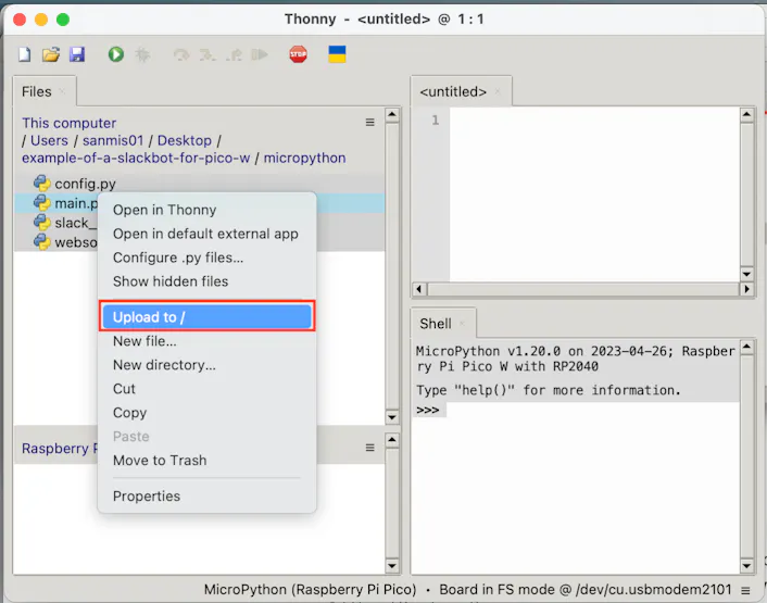 Create your own Slack bot with a Raspberry Pi Pico W - Raspberry Pi