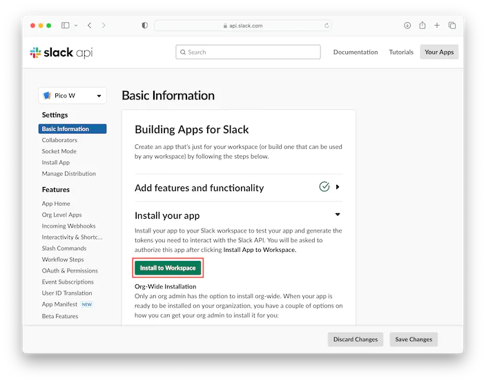 Create your own Slack bot with a Raspberry Pi Pico W - Raspberry Pi