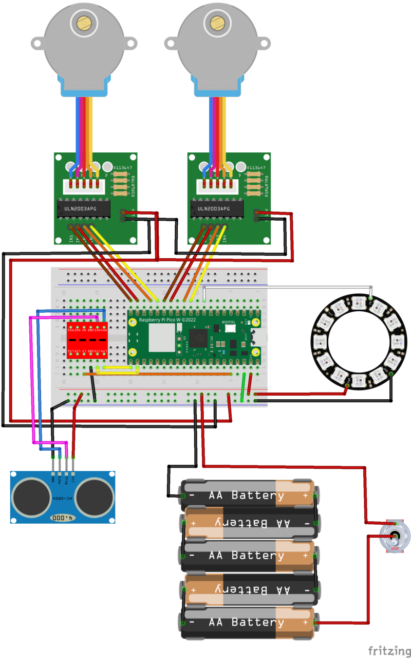 How to build a Pico-powered Hull Pixelbot - Raspberry Pi