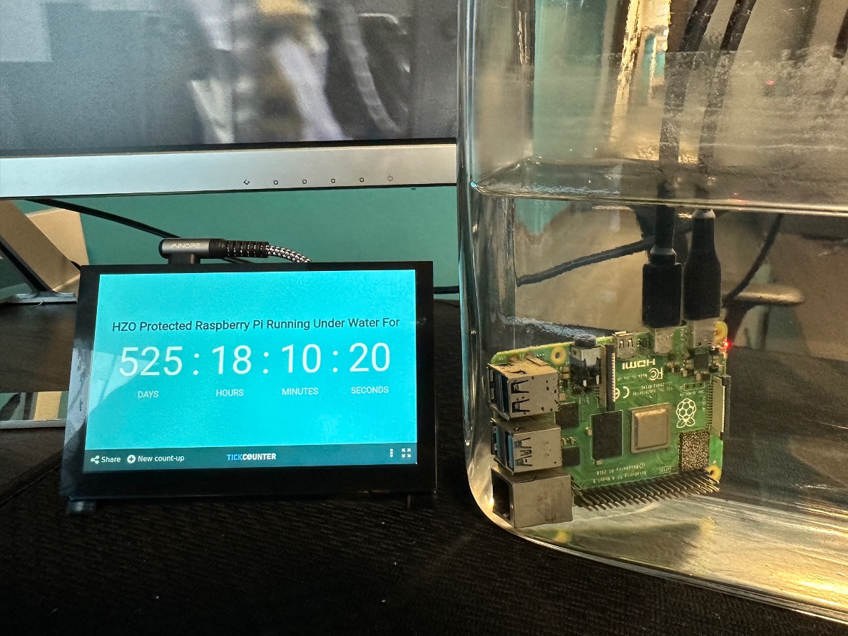 We saw a Pi running underwater at CES in Las Vegas! - Raspberry Pi