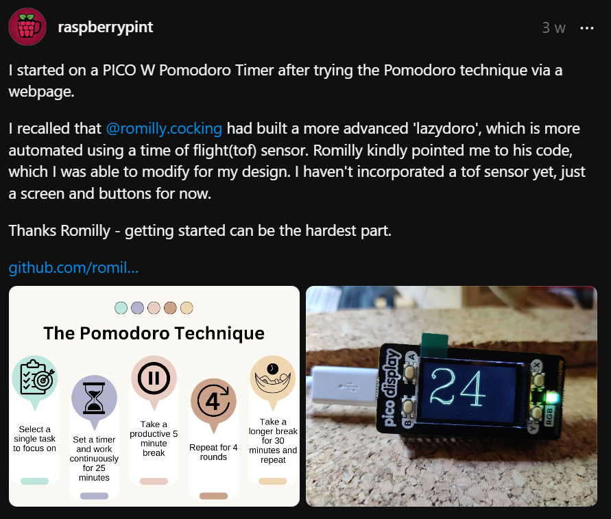 Have You Made Something With A Raspberry Pi Over The Weekend Magpimonday Raspberry Pi