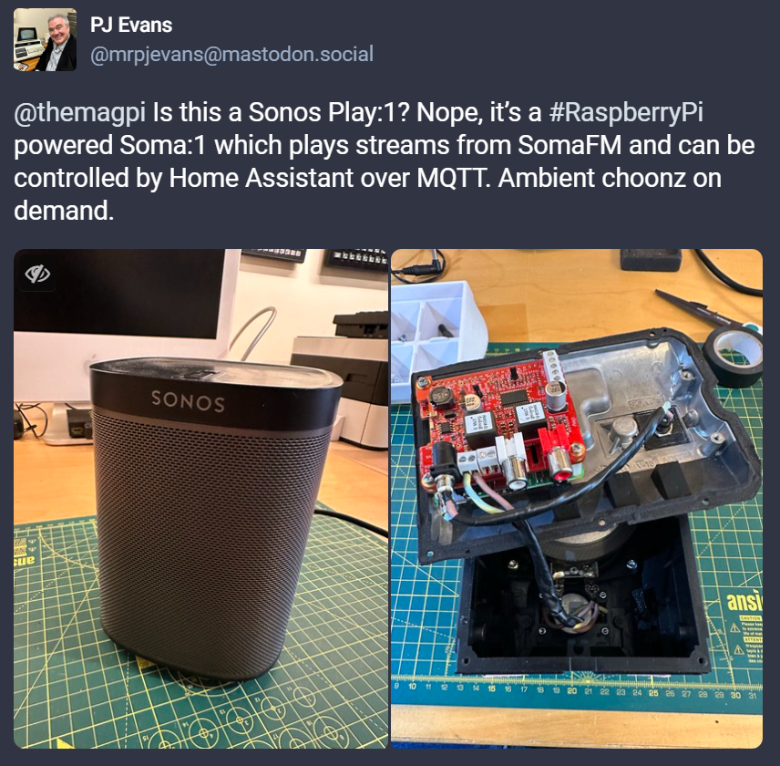 Have you made something with a Raspberry Pi over the weekend? | # ...