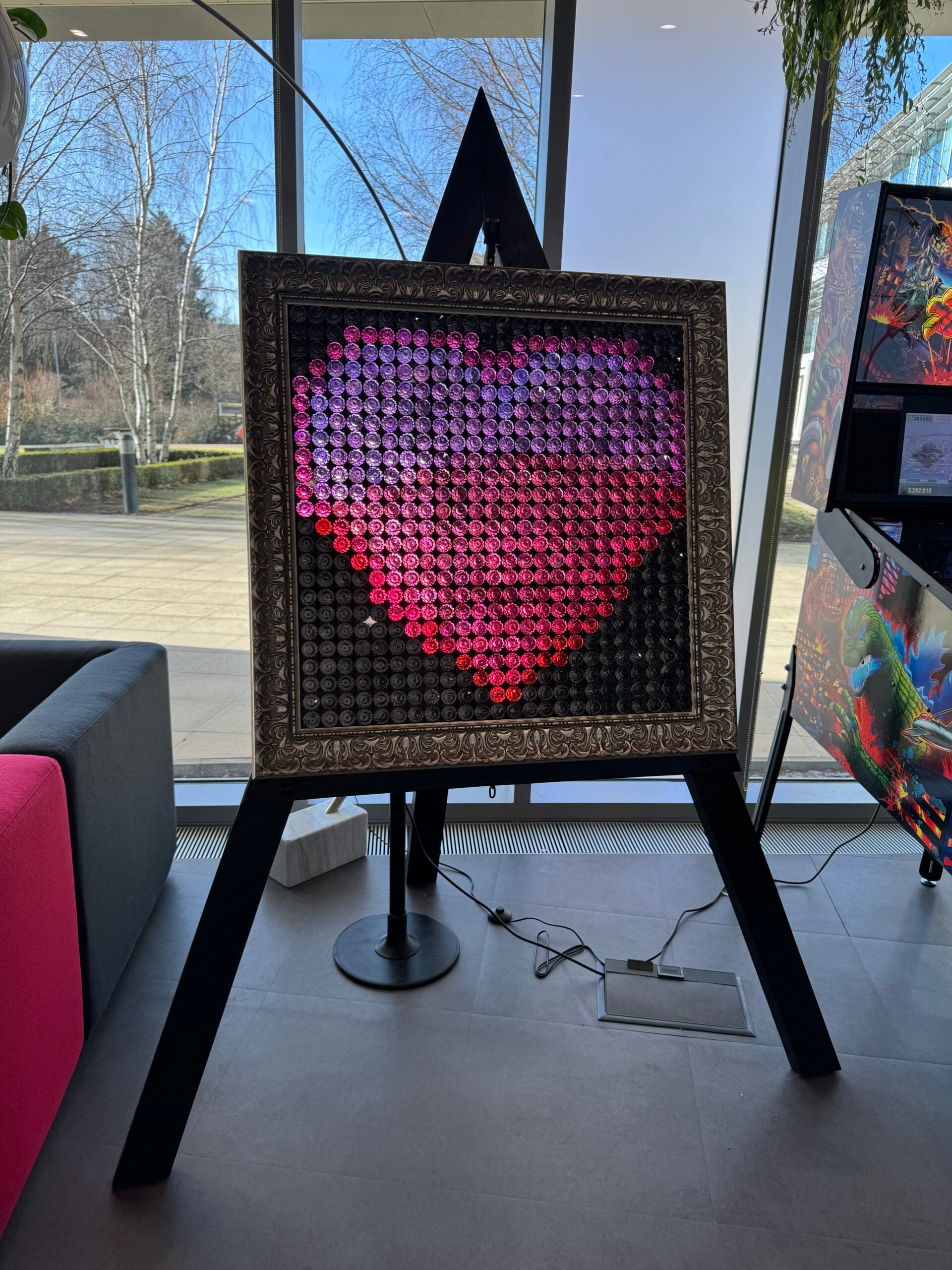 We made something massive and strange for the Pi Towers lobby ...