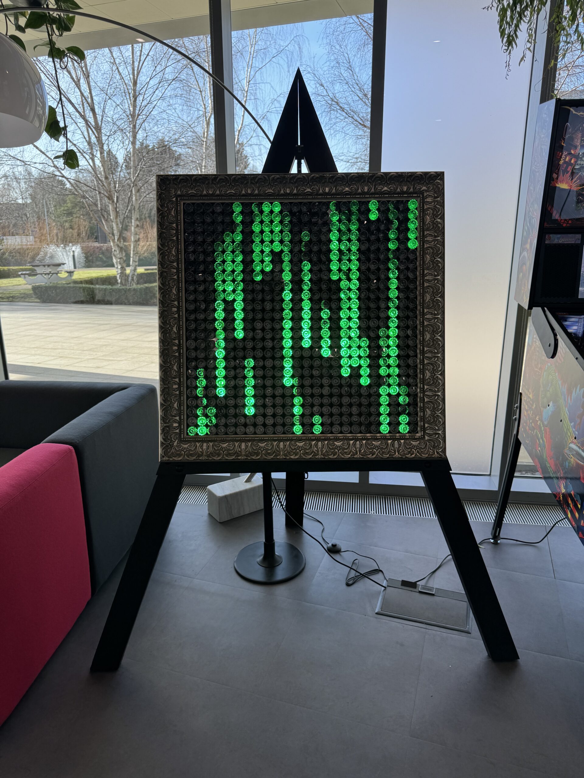 We made something massive and strange for the Pi Towers lobby ...