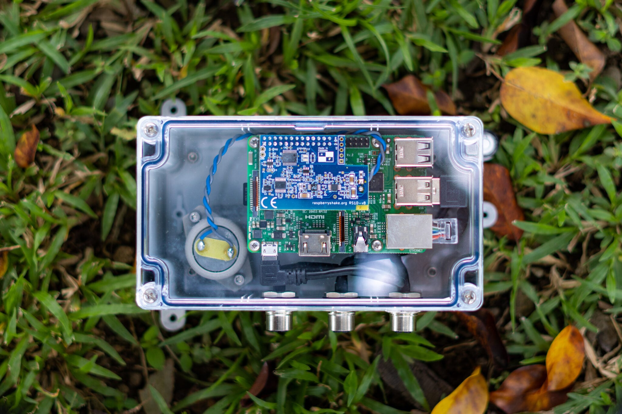 Raspberry Shake seismometers - Raspberry Pi