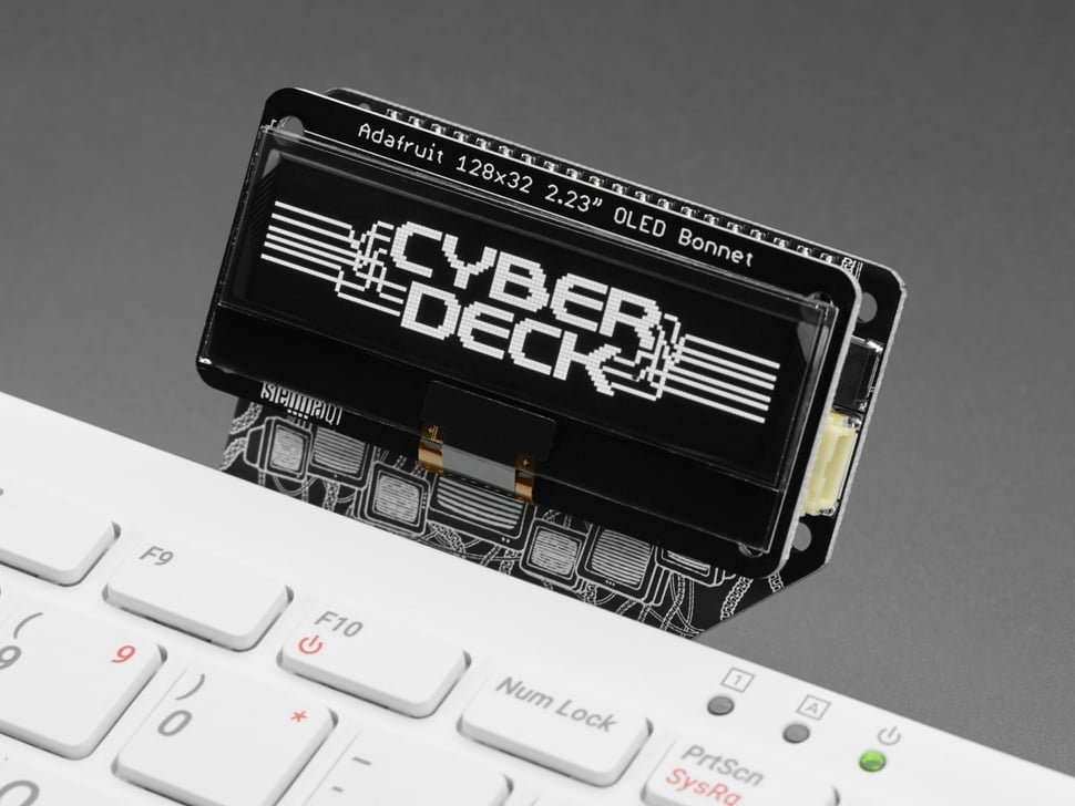 HATs and bonnets to give your Raspberry Pi 400 a cyberdeck feel ...