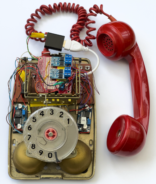 Raspberry Pi Zero 2 W revives iconic red telephone | #MagPiMonday ...