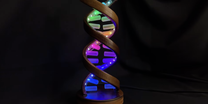 Gesture-controlled DNA lamp — Raspberry Pi Official Magazine