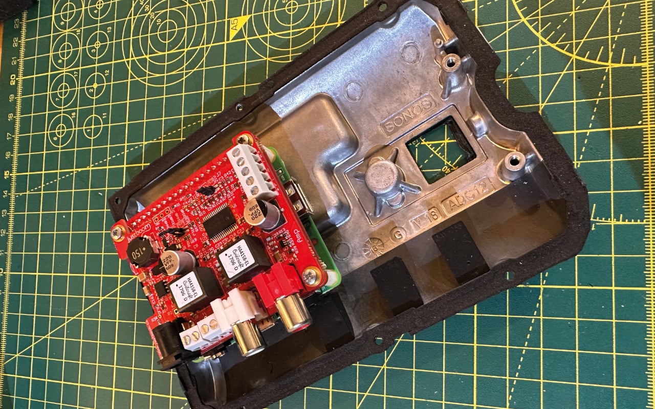 Upcycle a Sonos Play:1 - Raspberry Pi