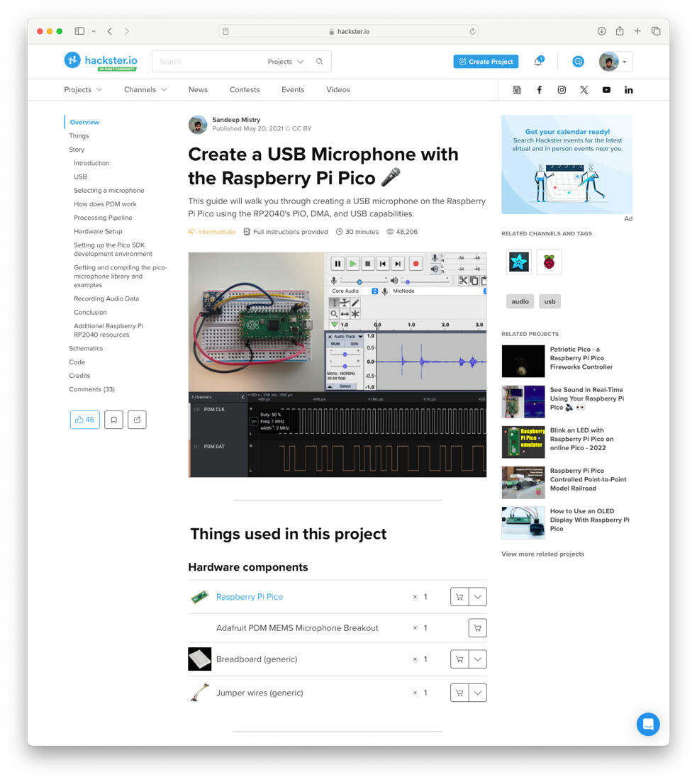 Real-time ML audio noise suppression on Raspberry Pi Pico 2 - Raspberry Pi
