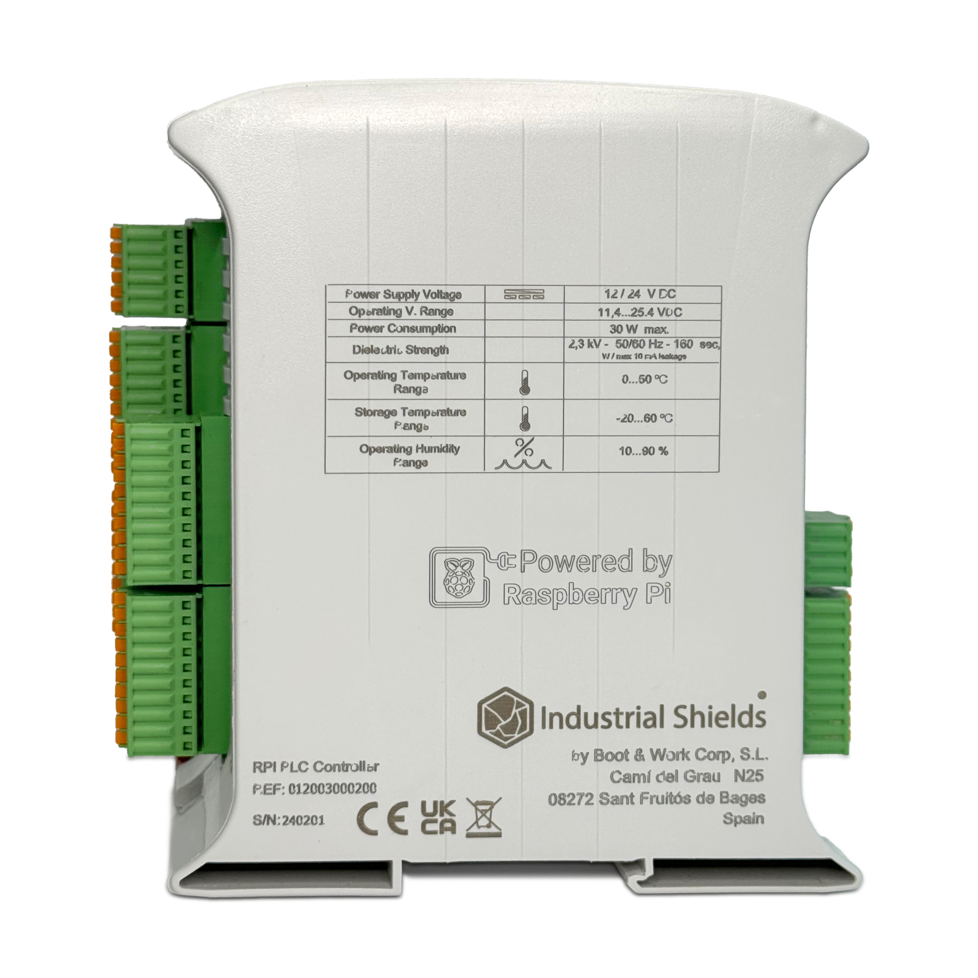 Industrial Shields PLCs - Raspberry Pi