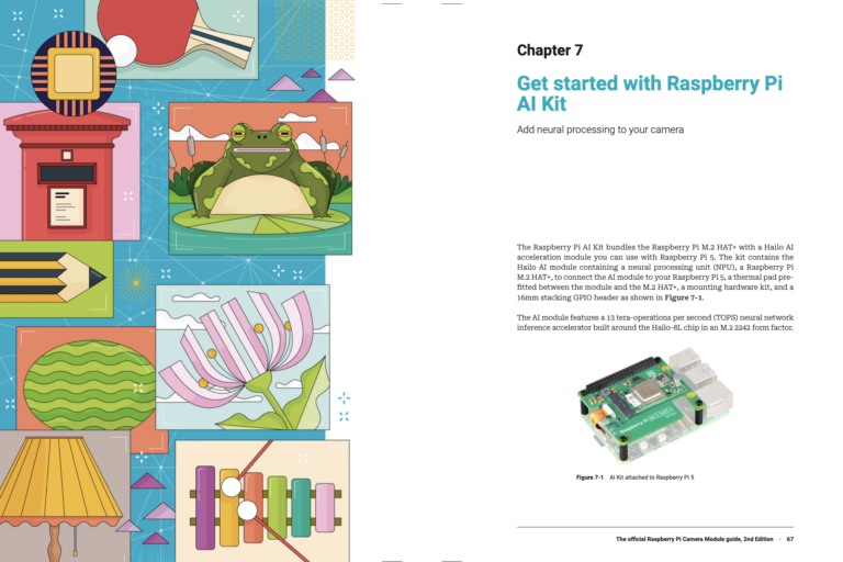 The Official Raspberry Pi Camera Module Guide out now: build amazing vision-based projects ...