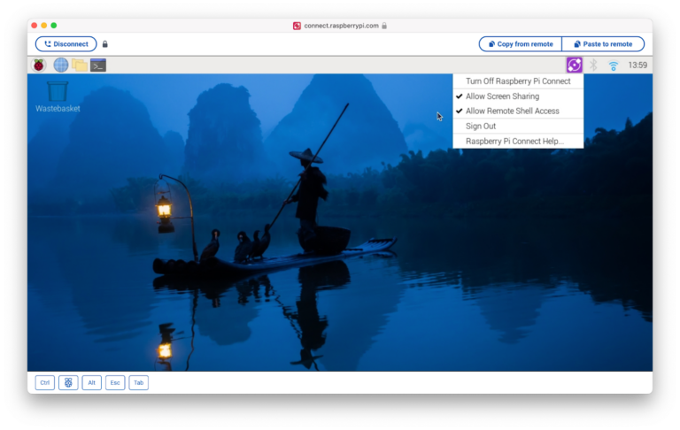 Raspberry Pi Connect New Native Panel Plugin And Connectivity Testing