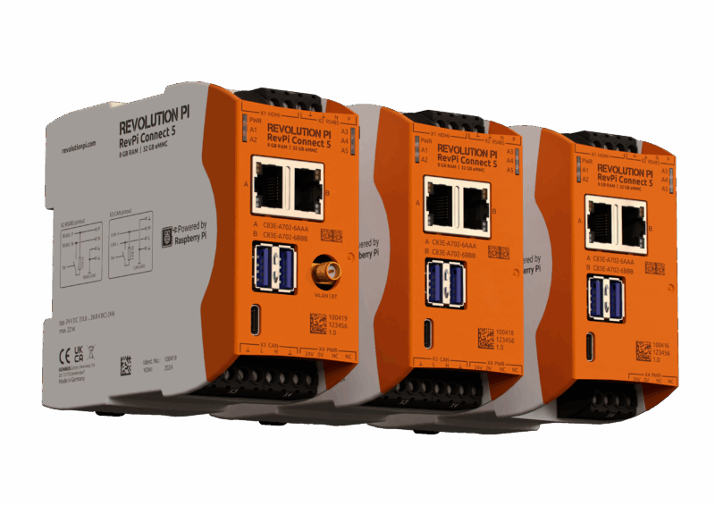 RevPi Connect 5 industrial computers - Raspberry Pi