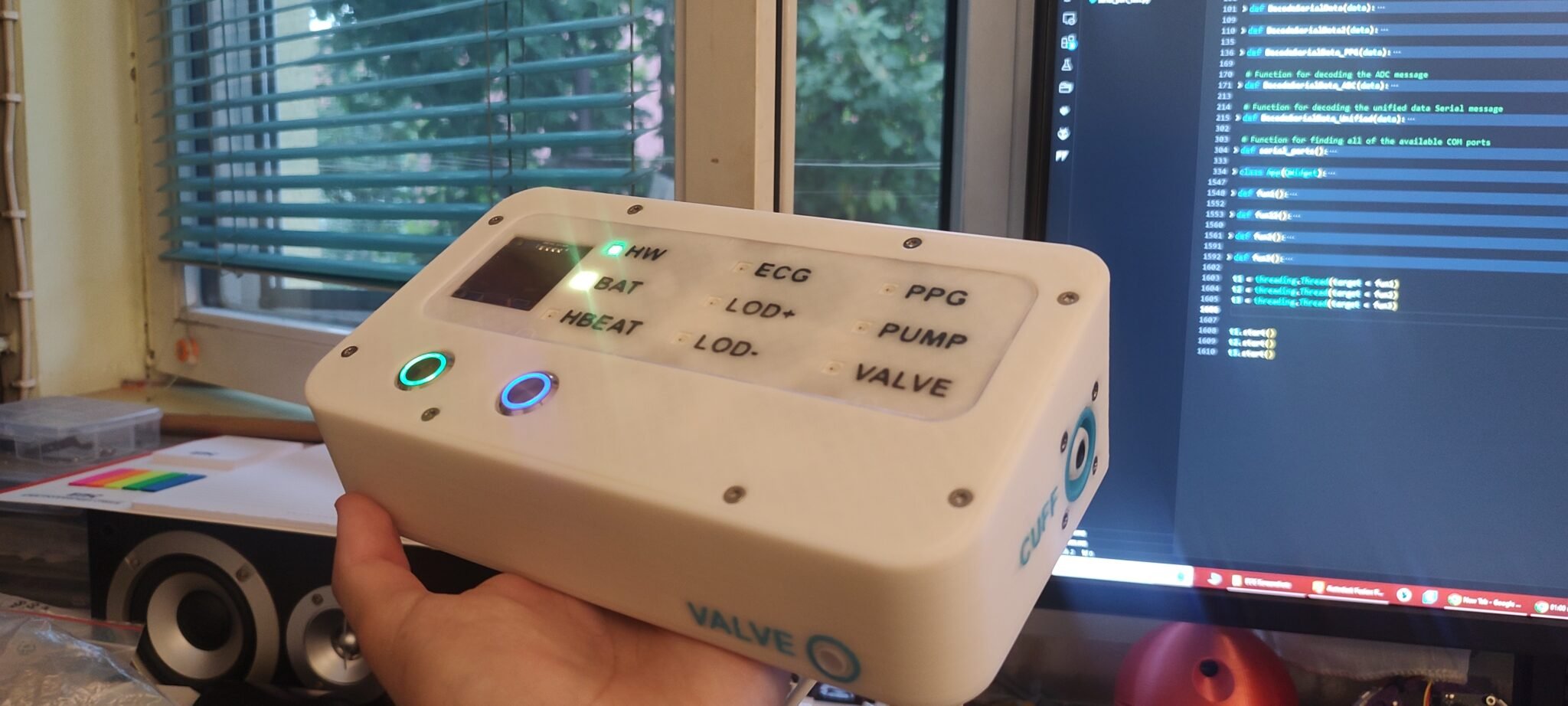Cardiography Signal Measuring Device Built On Raspberry Pi Pico W
