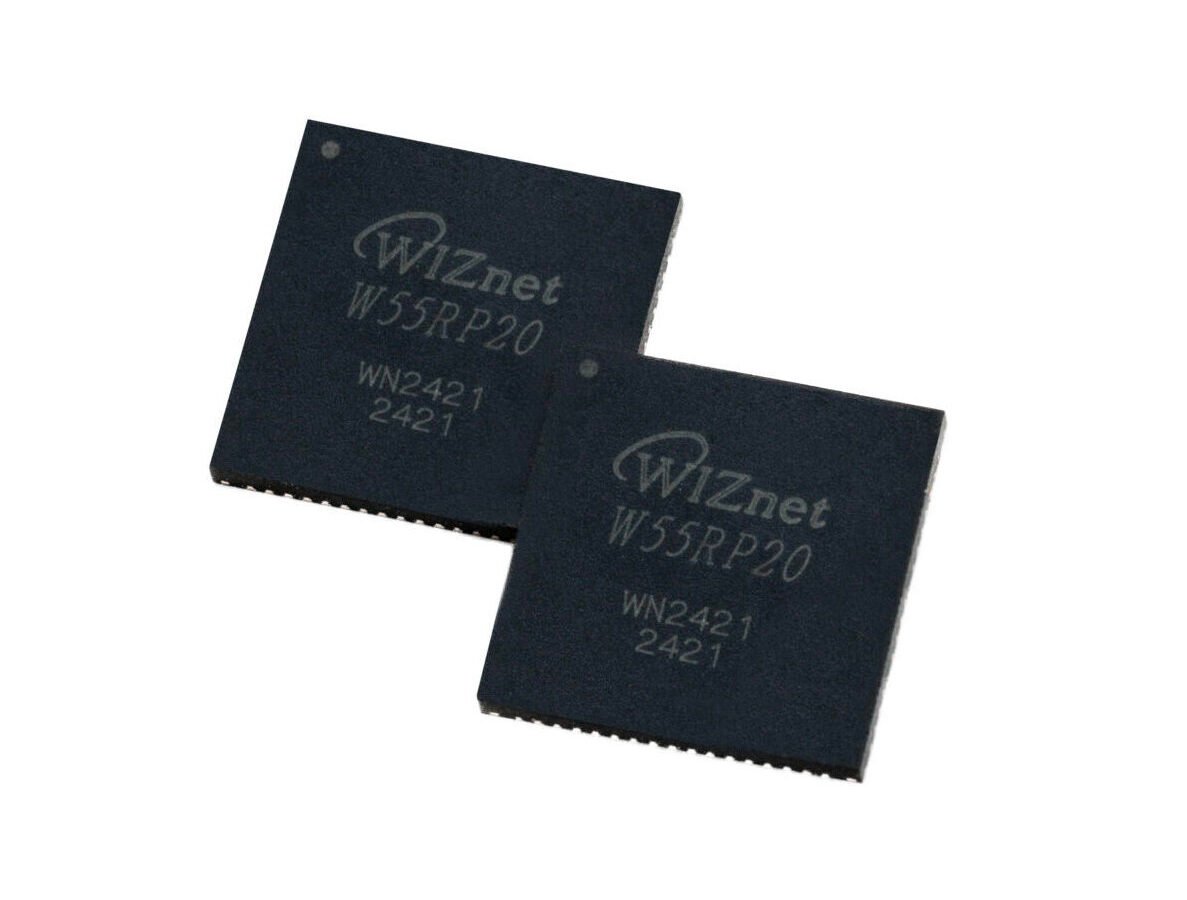 WIZnet W55RP20 industrial SiP - Raspberry Pi