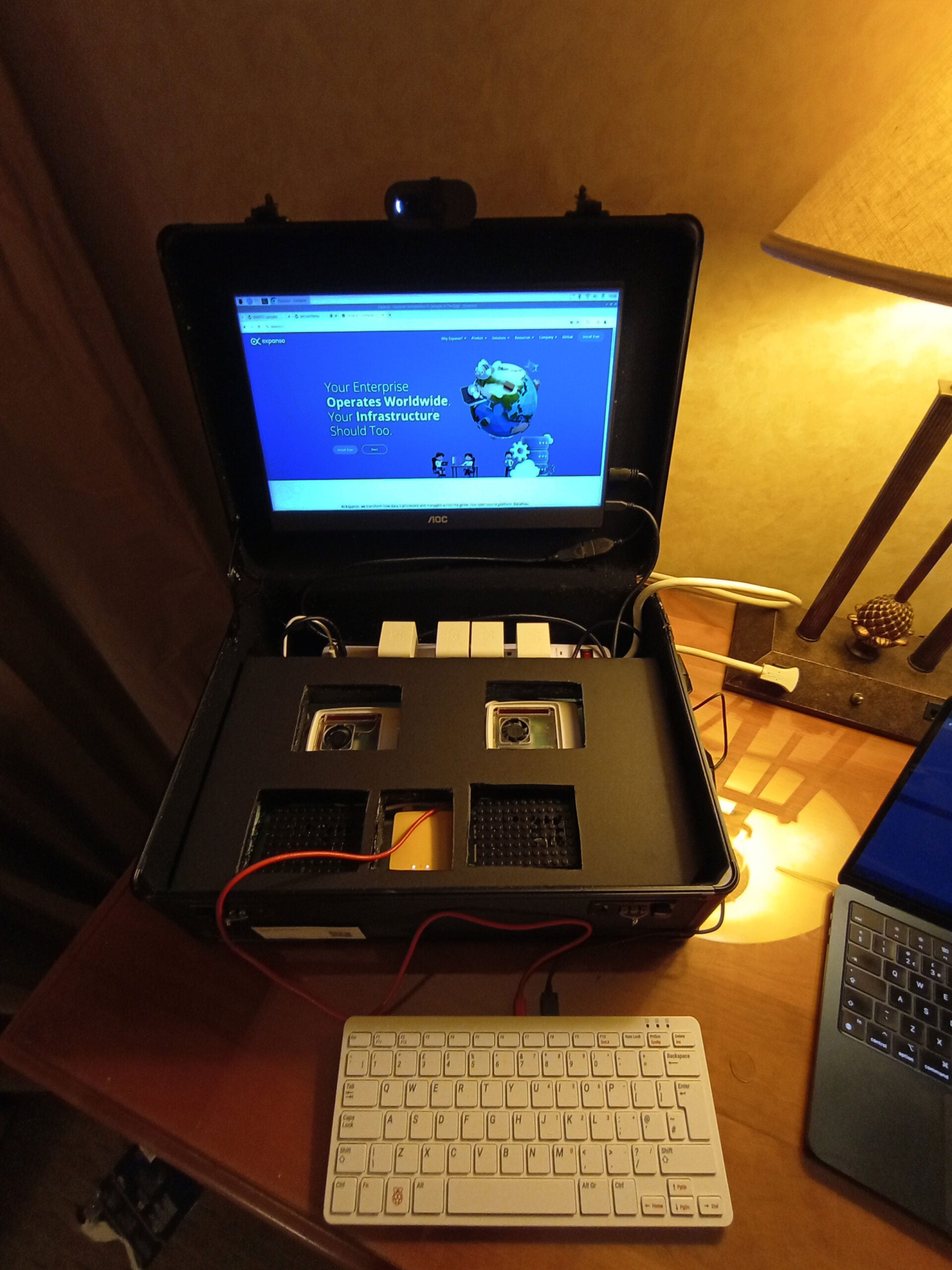 Raspberry Pi Cluster Briefcase — Raspberry Pi Official Magazine