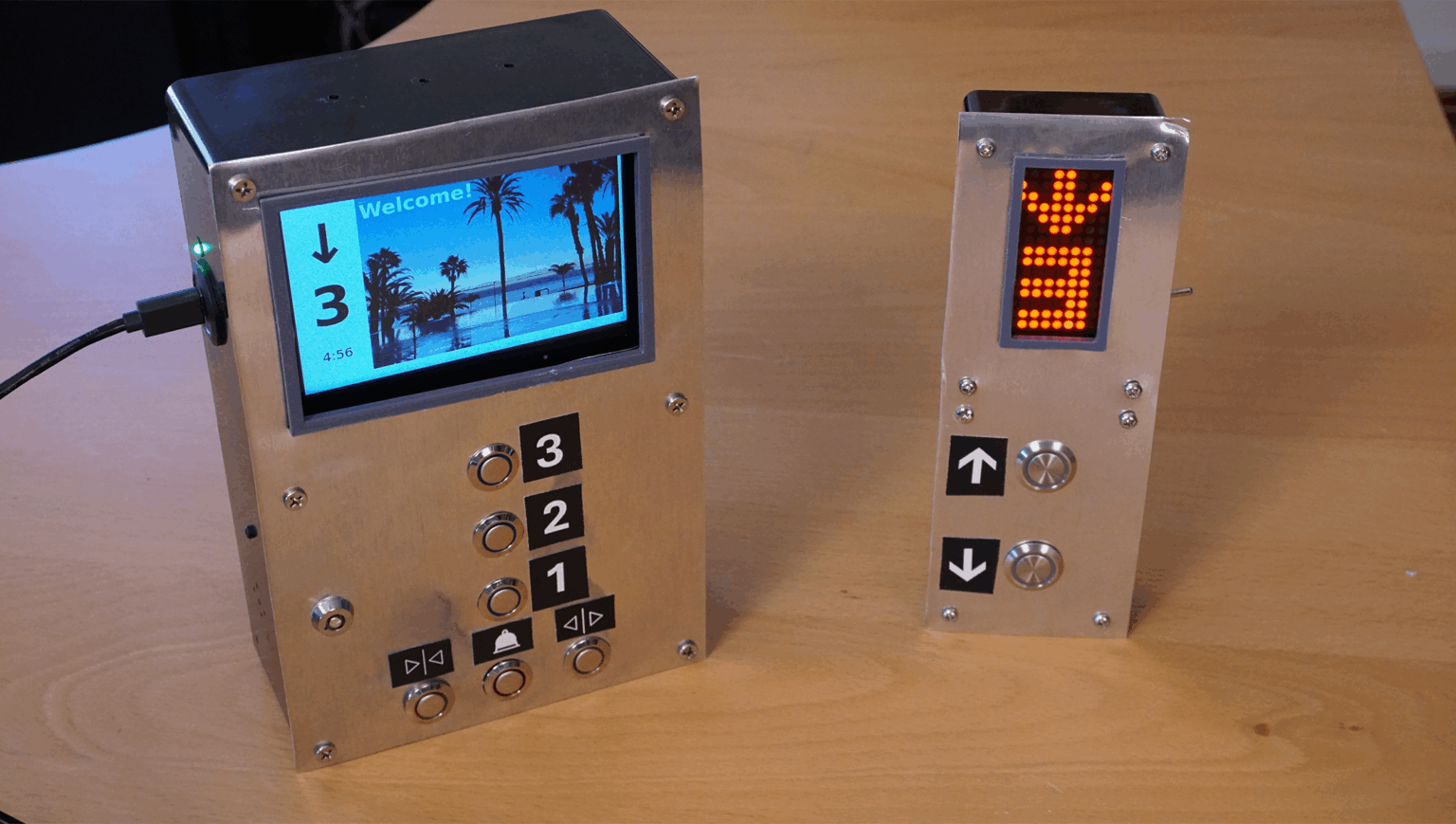 Raspberry Pi does the heavy lifting in this elevator simulator ...
