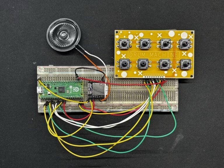 Raspberry Pi Pico–powered drum machine - Raspberry Pi