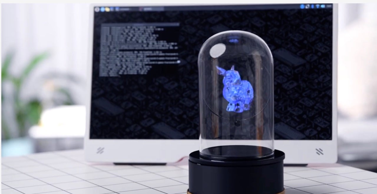 Raspberry Pi 5 'Pepper Pi' transparent computer illusion - Raspberry Pi