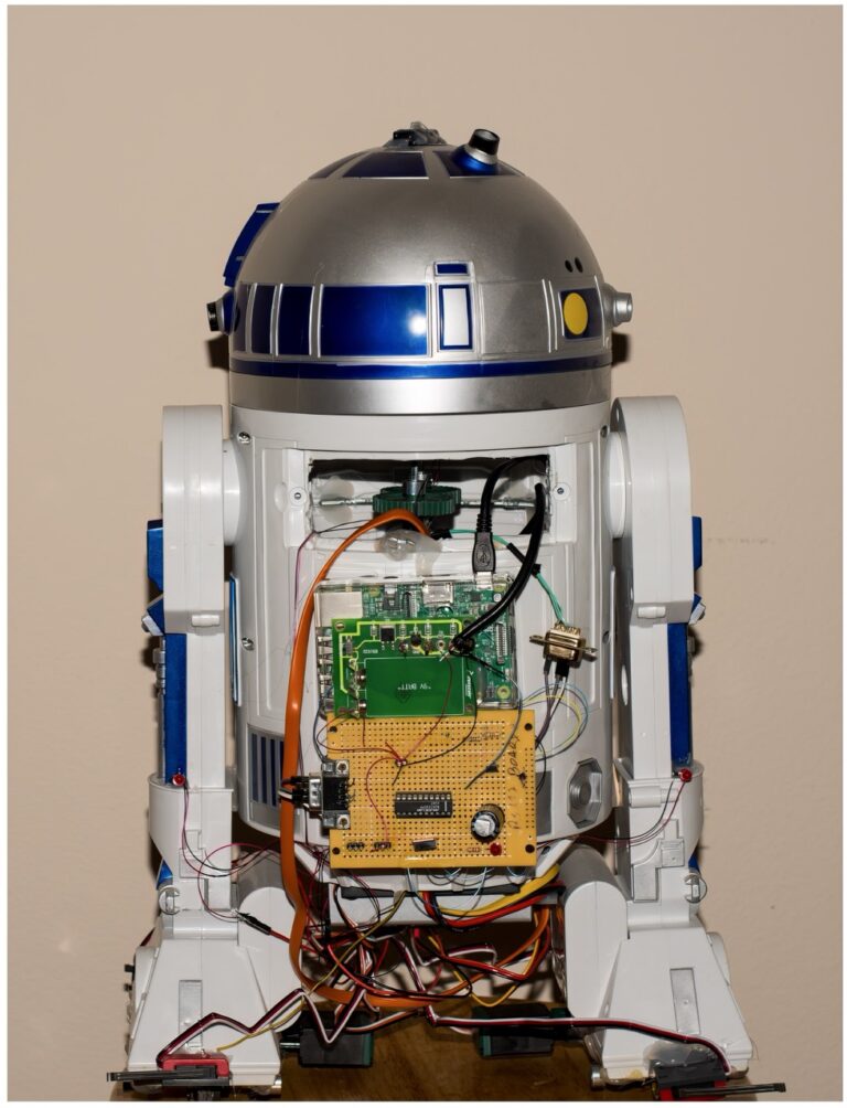 R2-D2 VEX robot - Raspberry Pi
