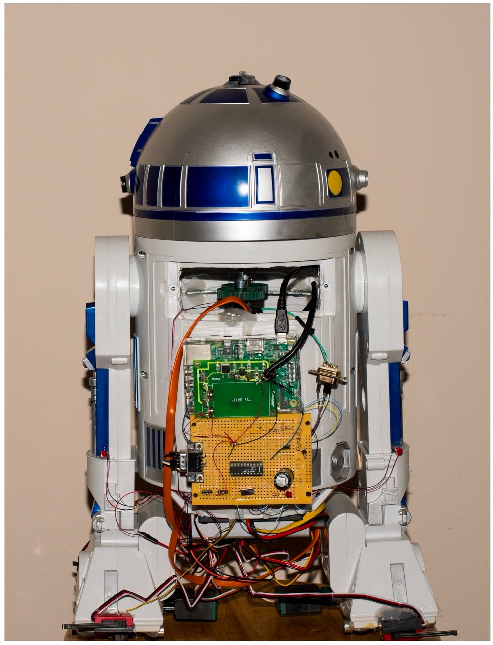 R2-D2 VEX robot - Raspberry Pi