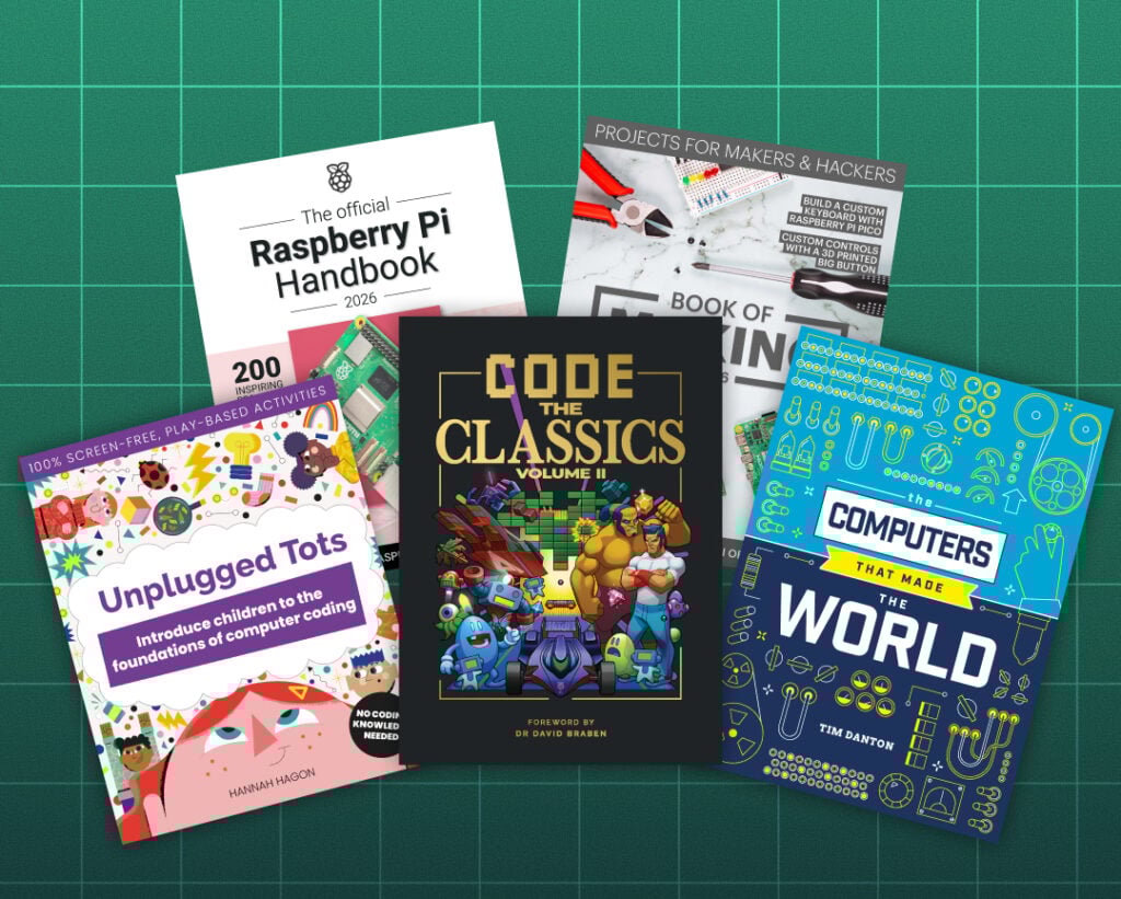 Name your own price for this Humble Bundle of Raspberry Pi Press books - Raspberry Pi
