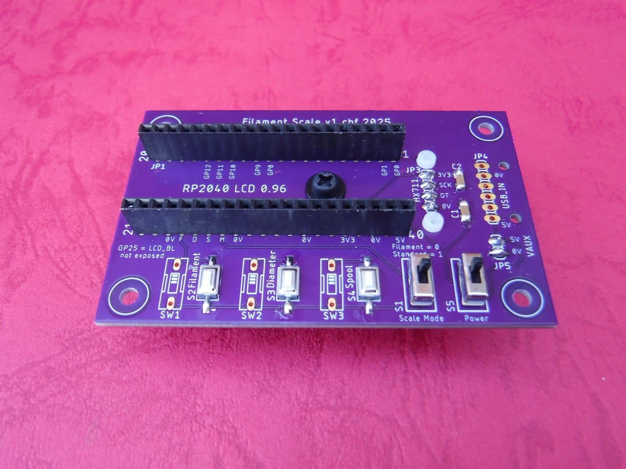 RP2040-powered 3D printer filament scale - Raspberry Pi