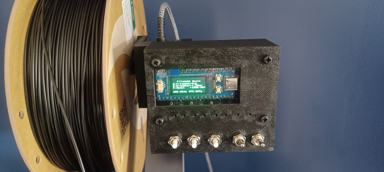 RP2040-powered 3D printer filament scale - Raspberry Pi